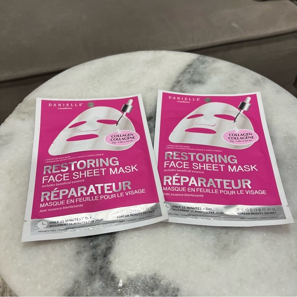 Danielle | Bath & Body | Danielle Restoring Face Sheet Mask Bundle Of 2 | Poshmark